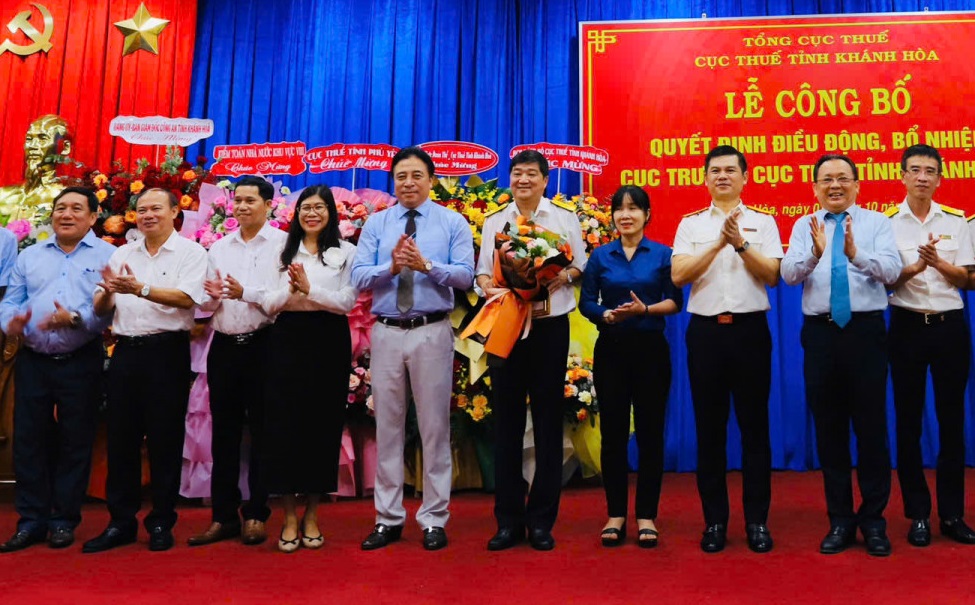 Ông Phạm Hoài Trung giữ chức Cục trưởng Cục Thuế tỉnh Khánh Hòa - Báo ...