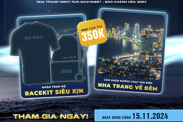 Registration for Nha Trang Night Run Sanvinest - Khanh Hoa Newspaper ...
