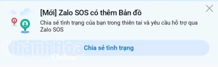 Khanh Hoa launches “SOS – Emergency Location Sharing” on Zalo to ...